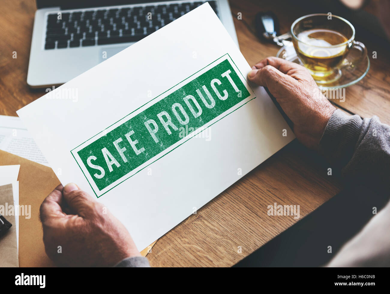 Safe product guarantee quality hi-res stock photography and images - Alamy
