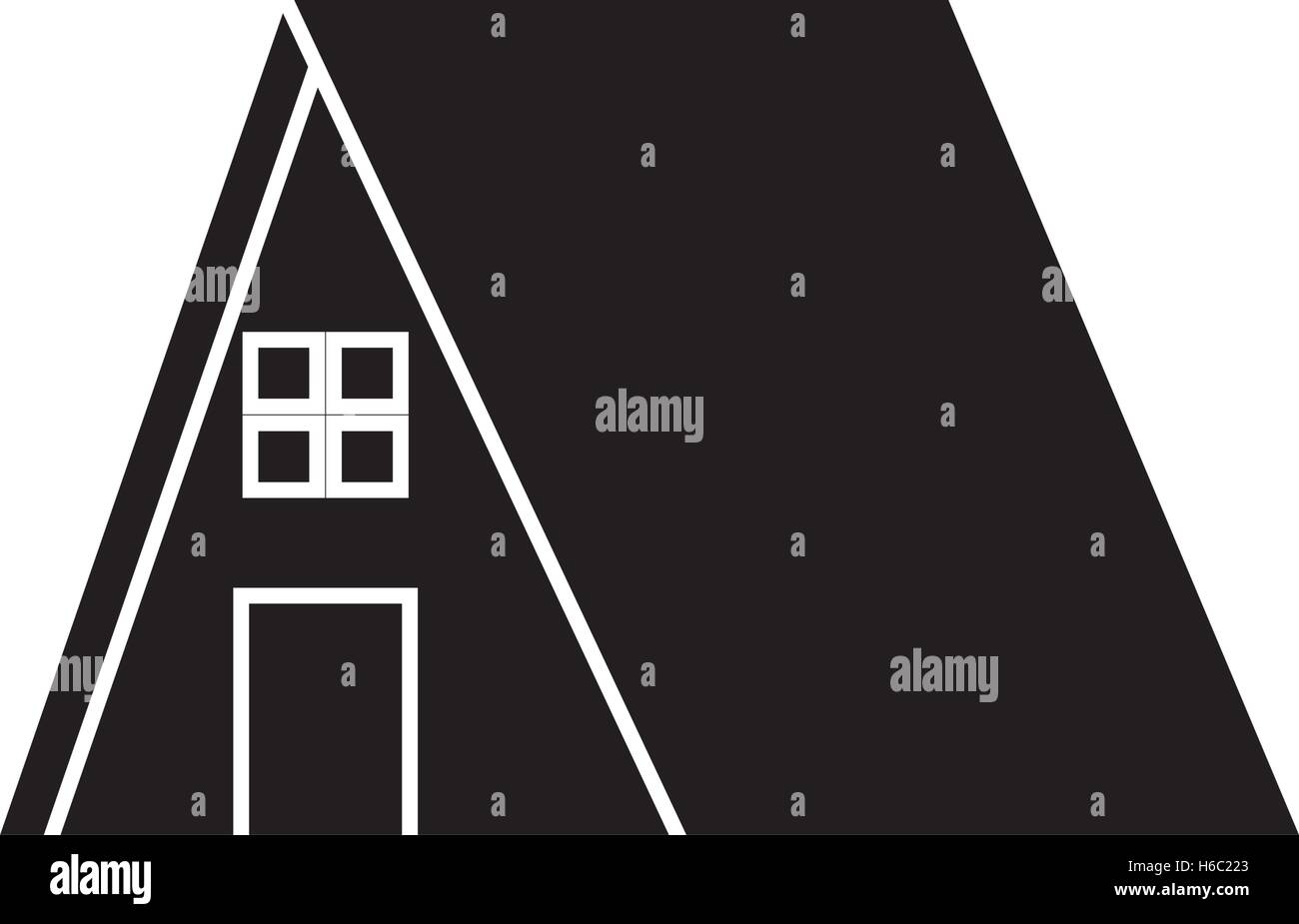 Isolated house and home building design Stock Vector Image & Art - Alamy
