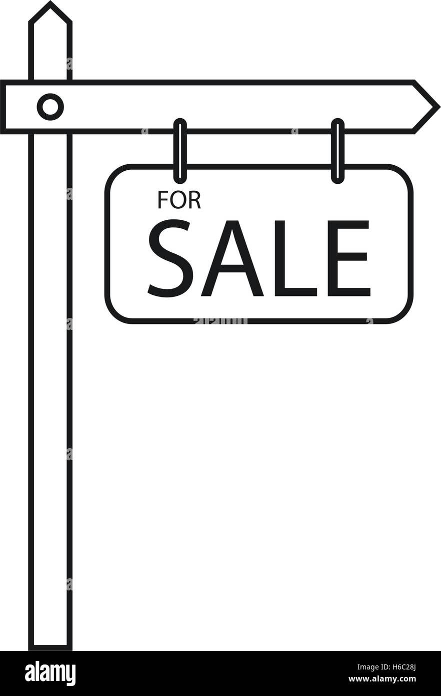 Isolated sale road sign design Stock Vector Image & Art - Alamy