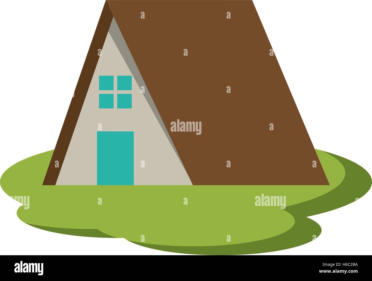 Isolated house and home building design Stock Vector Image & Art - Alamy