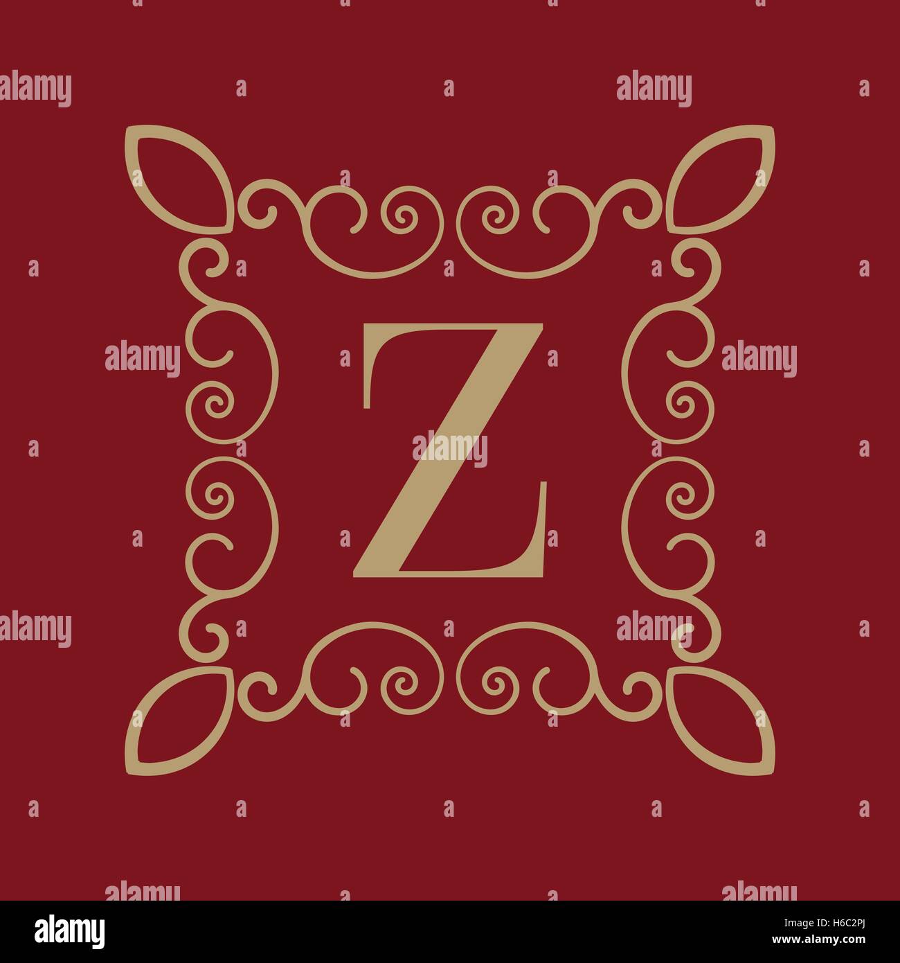 Z ornament hi-res stock photography and images - Alamy