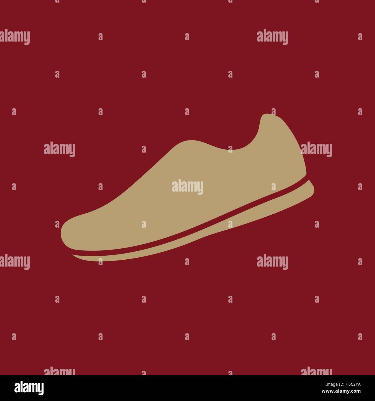 The sneaker icon. Shoes symbol. Flat Stock Vector Image & Art - Alamy