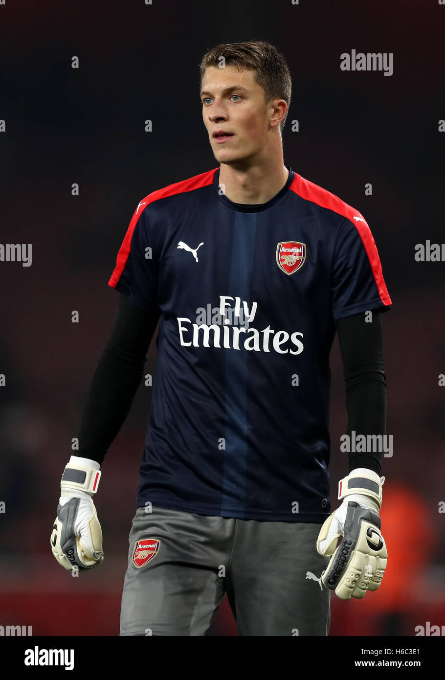 Arsenal goalkeeper Matt Macey Stock Photo - Alamy