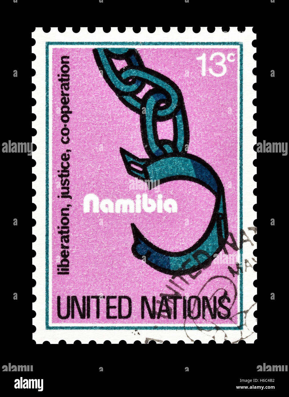 United Nations stamp 1978 Stock Photo - Alamy