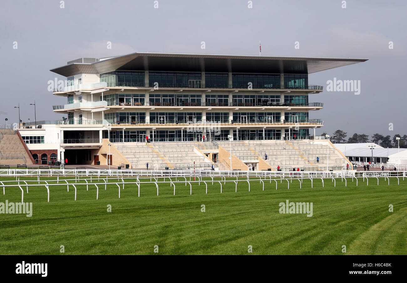 General view of the course during day one of The Showcase at Cheltenham ...