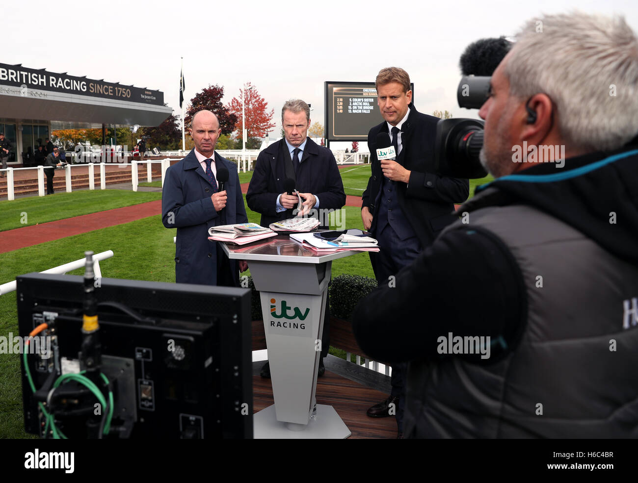 Itv racing presenter ed chamberlin hi-res stock photography and images ...