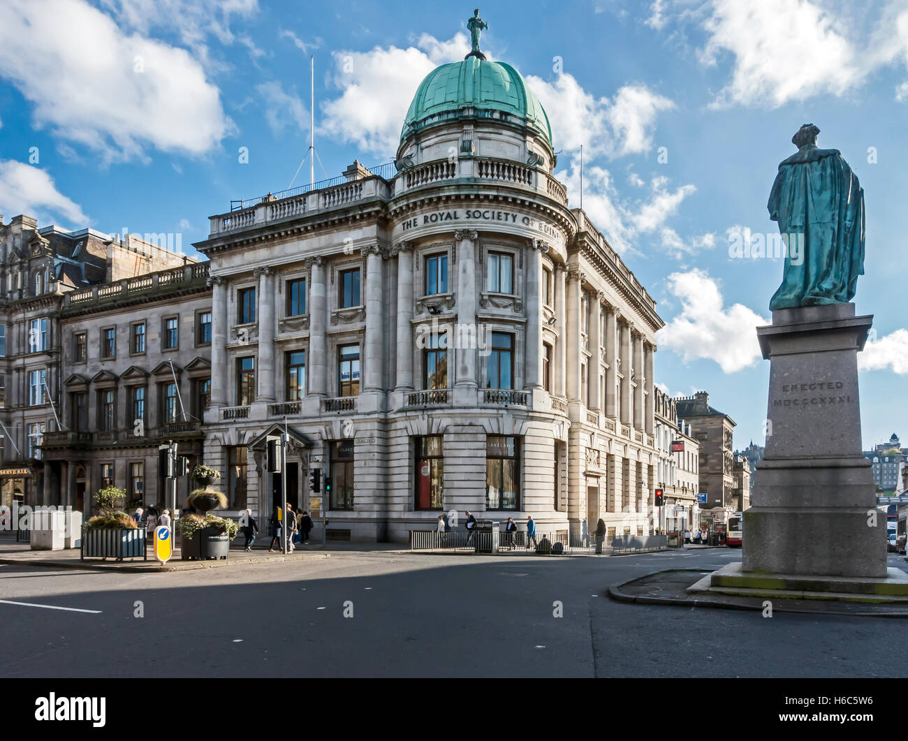 King george iv edinburgh hi-res stock photography and images - Alamy