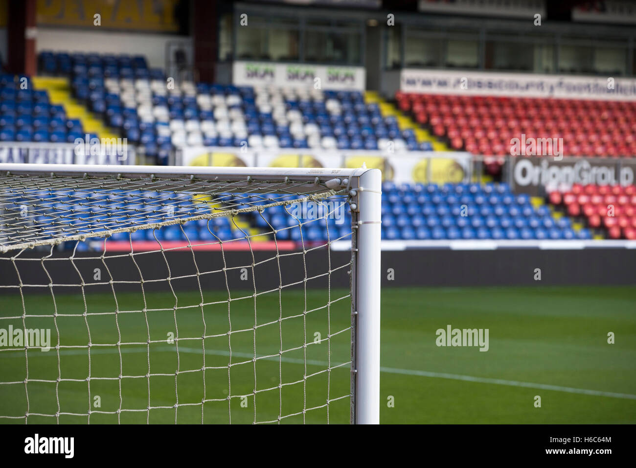 General view of the Global Energy Stadium before the Ladbrokes Scottish ...