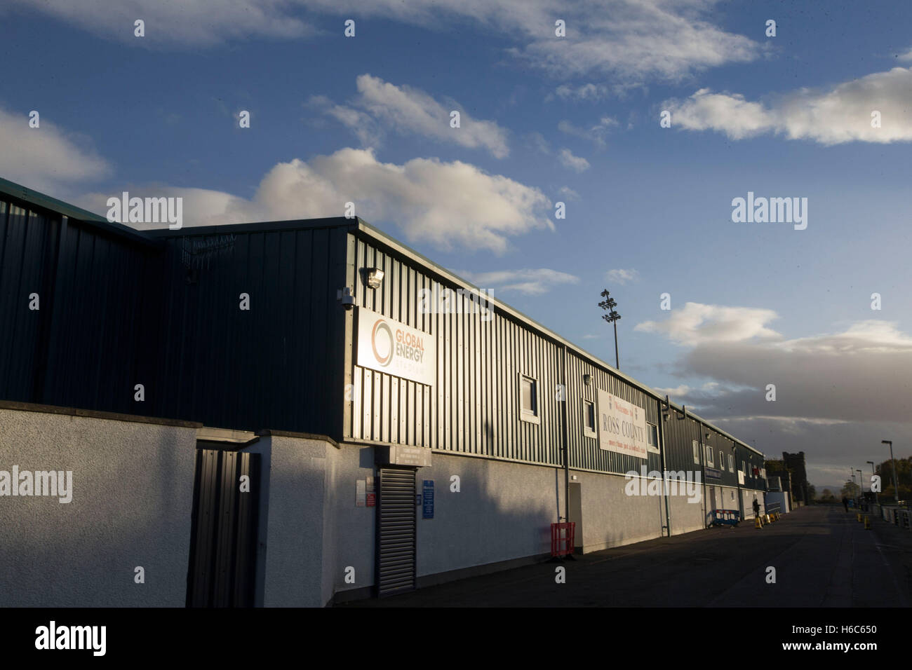 General view outside the Global Energy Stadium before the Ladbrokes ...