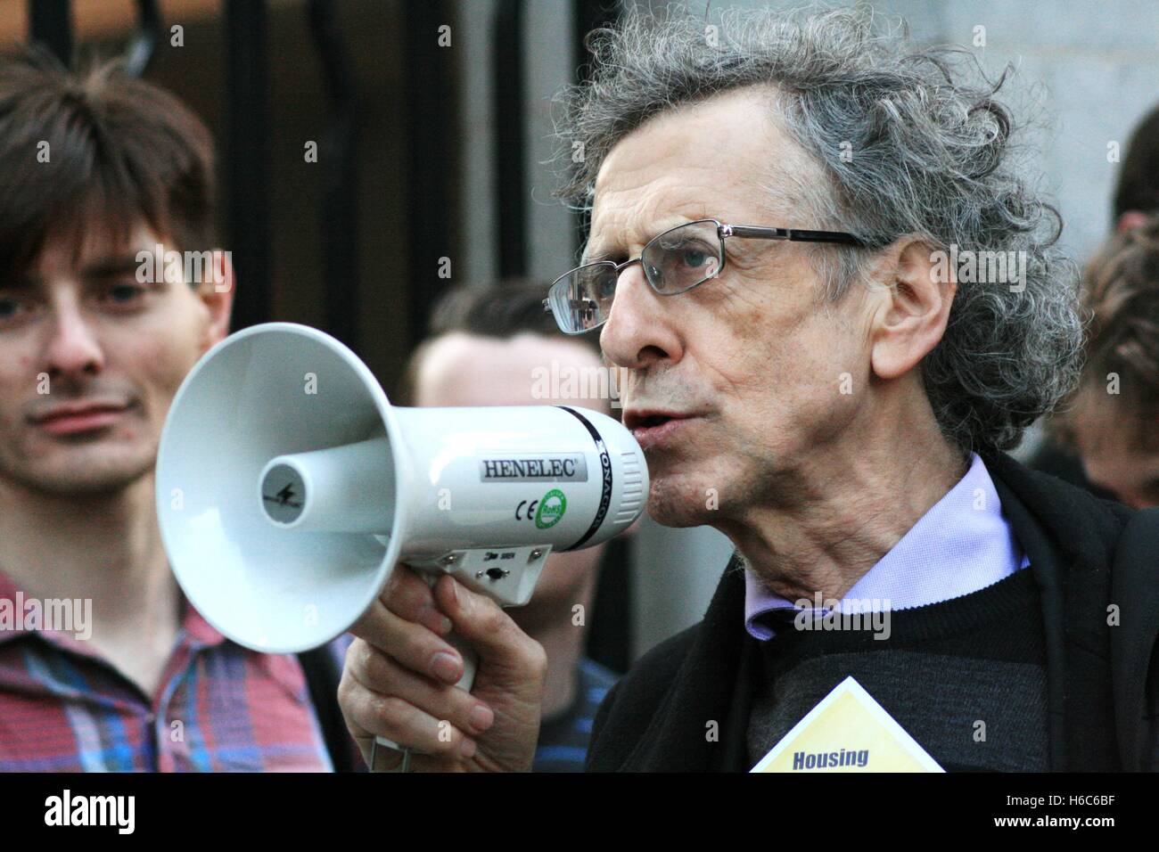 Piers Corbyn, a life long housing activist and brother of MP Jeremy ...
