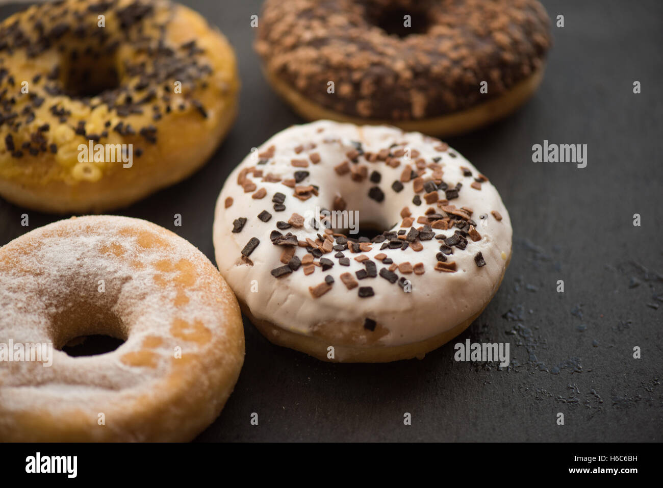 Set of donuts Stock Photo - Alamy