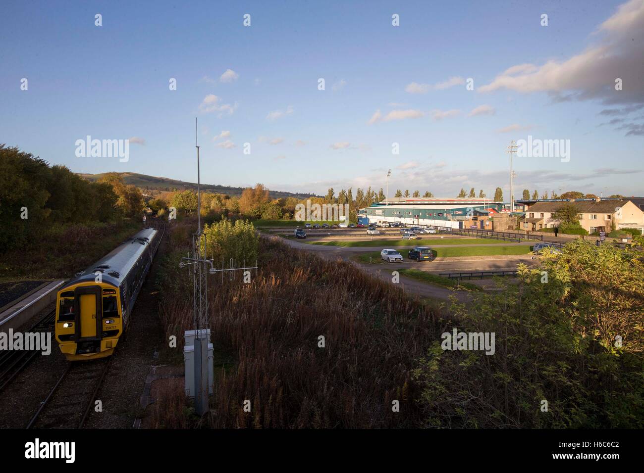 General view outside the Global Energy Stadium before the Ladbrokes ...