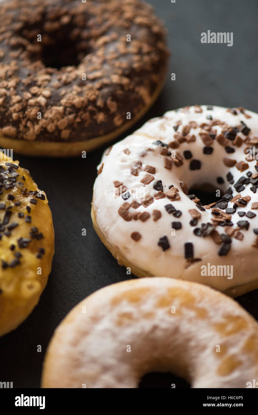 Set of donuts Stock Photo - Alamy