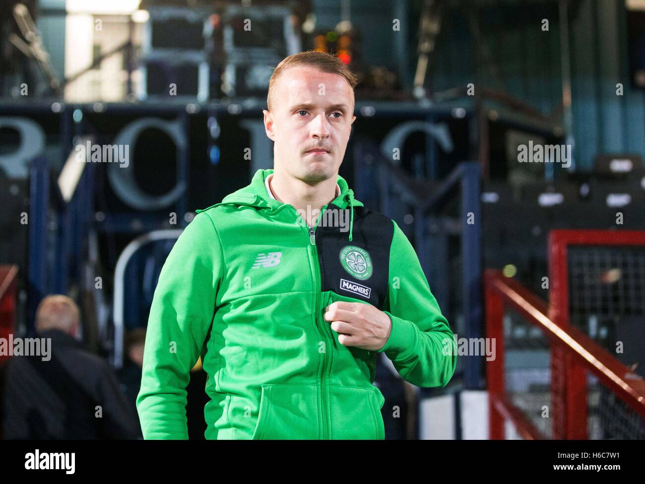 Celtic's Leigh Griffiths before the Ladbrokes Scottish Premiership ...