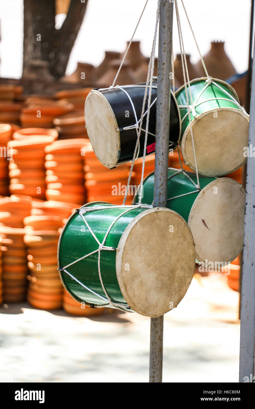 Georgian traditional drum in a market Stock Photo - Alamy