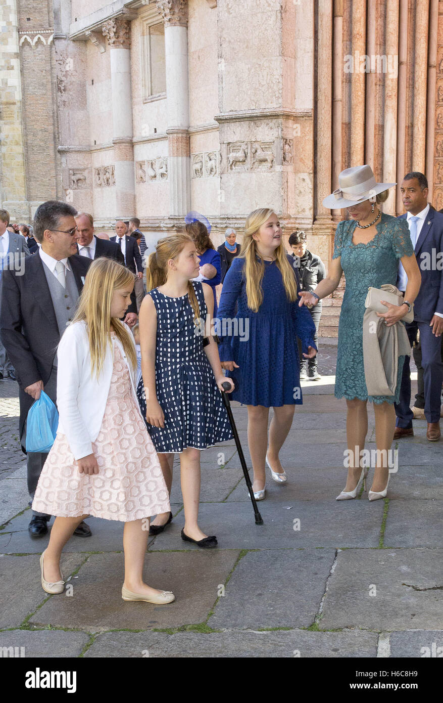 Queen Maxima, Princess Amalia, Princess Alexia and Princess Ariane ...