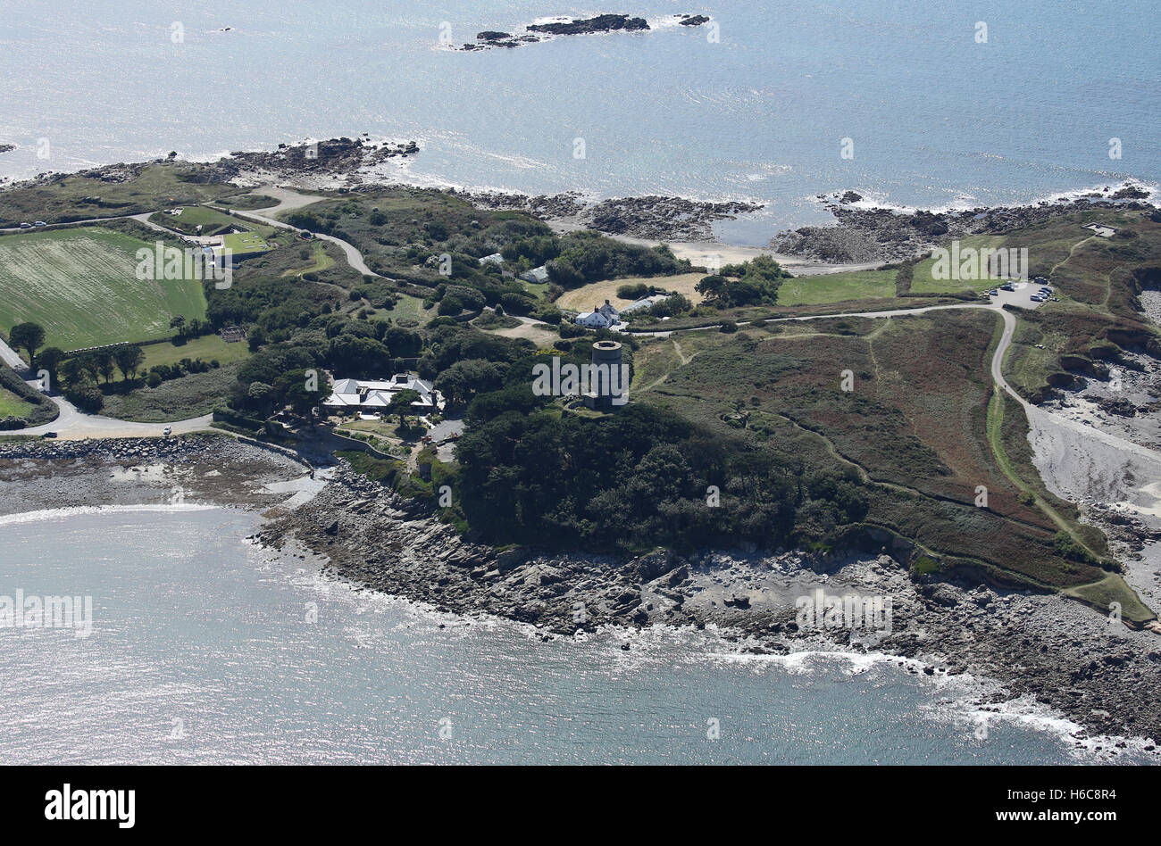 Guernsey aerial hi-res stock photography and images - Alamy