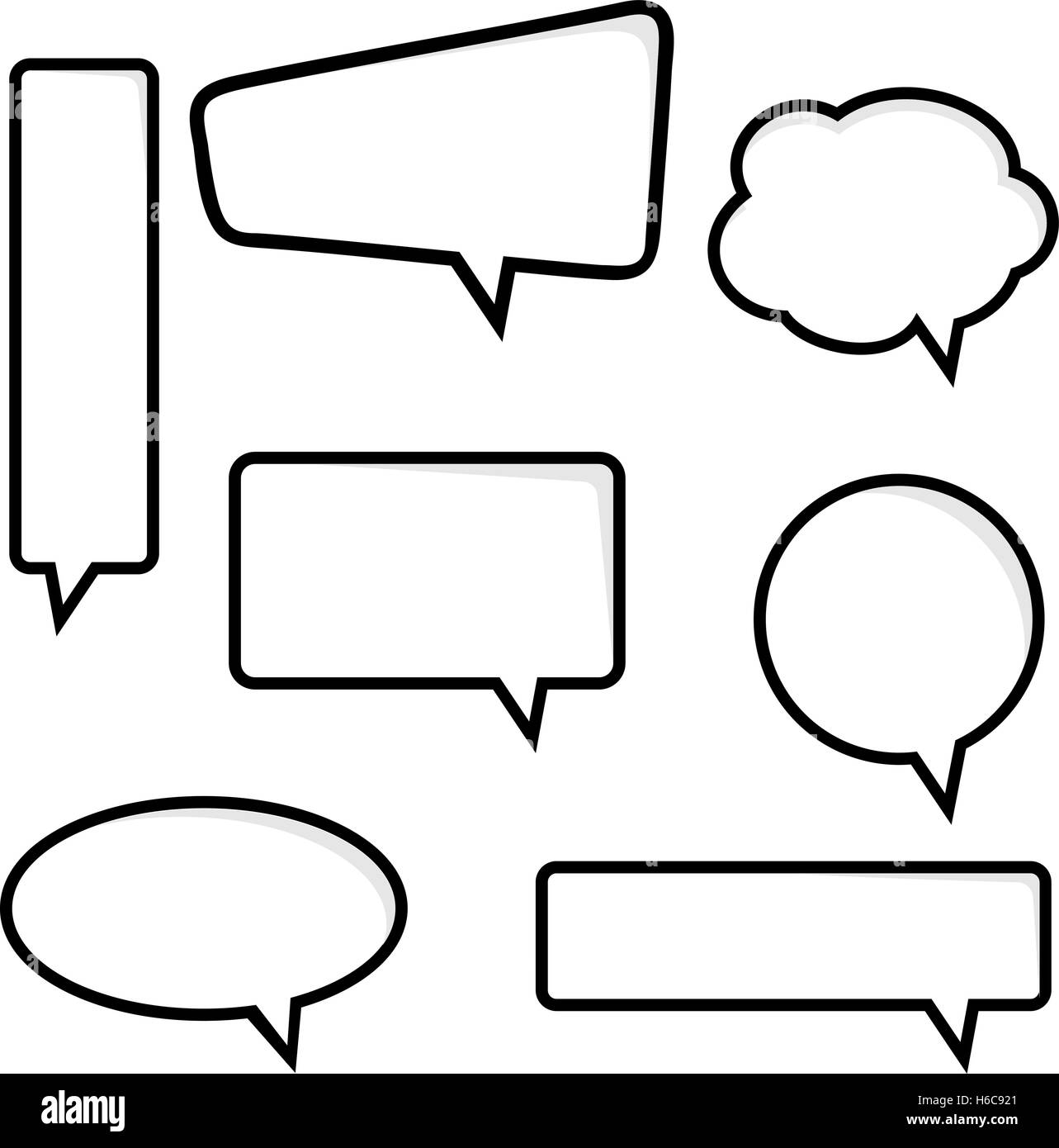 Speech Bubble, Vector Stock Vector Image & Art - Alamy