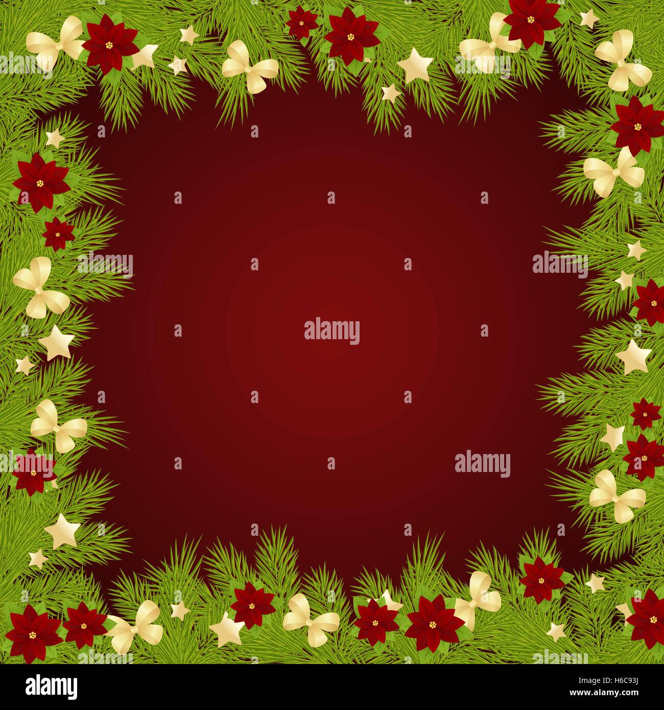 Frame of twigs Stock Vector Images - Alamy