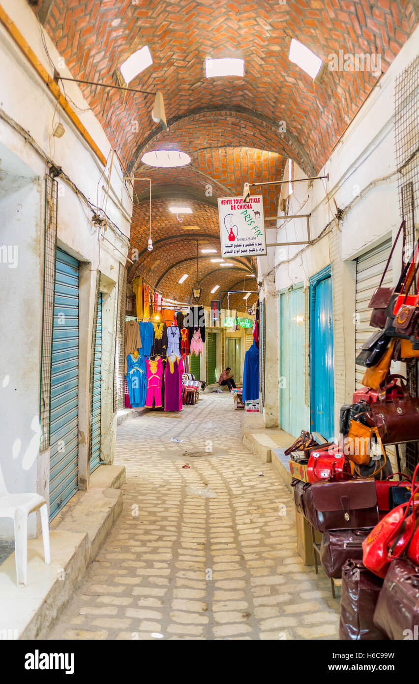 The souq El-Caid is the famous covered market, that occopies many ...