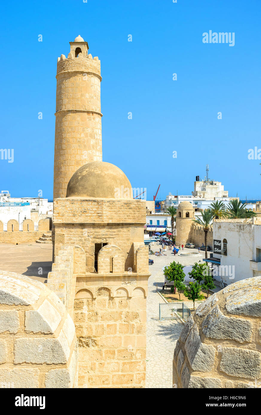 The ramparts of the Ribat citadel is the nice viewpoint that overlooks ...