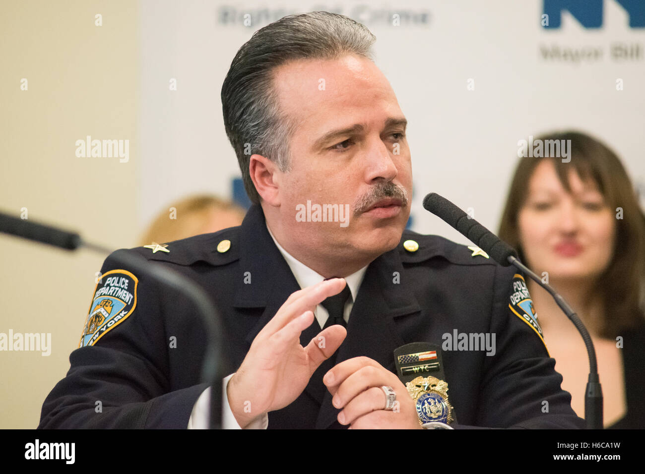 New York, United States. 26th Oct, 2016. Deputy Chief Martin Morales of ...