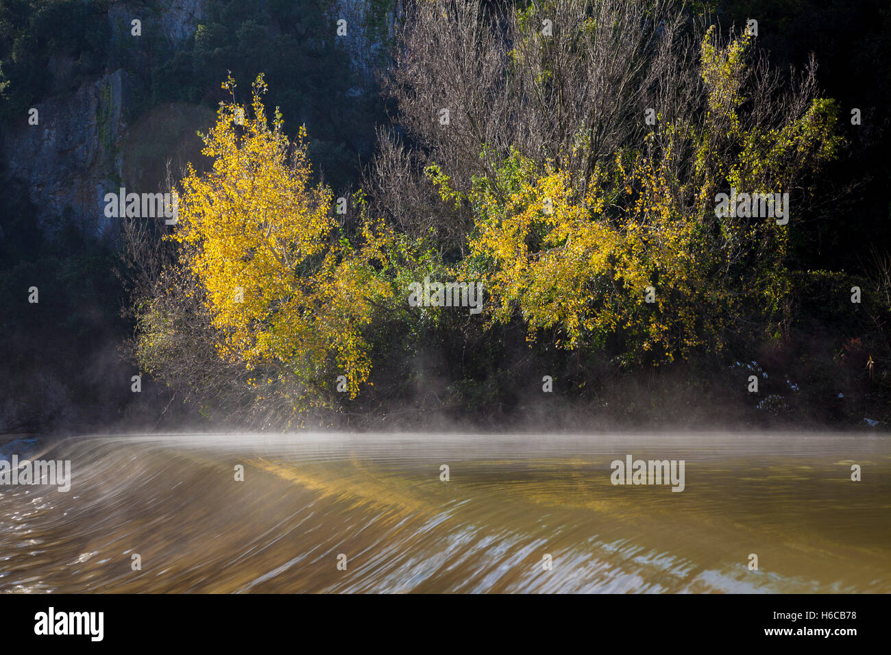 Fall/autumn in the Provence, France, Europe.Chateauvert Stock Photo - Alamy