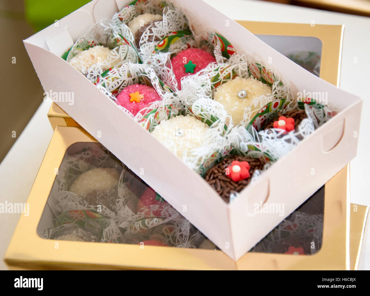 Pilled boxes hi-res stock photography and images - Alamy