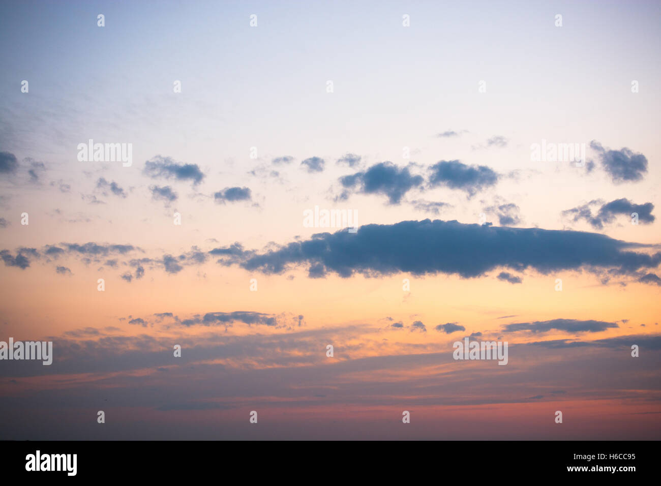 Beautiful colorful sky with clouds in day time Stock Photo - Alamy