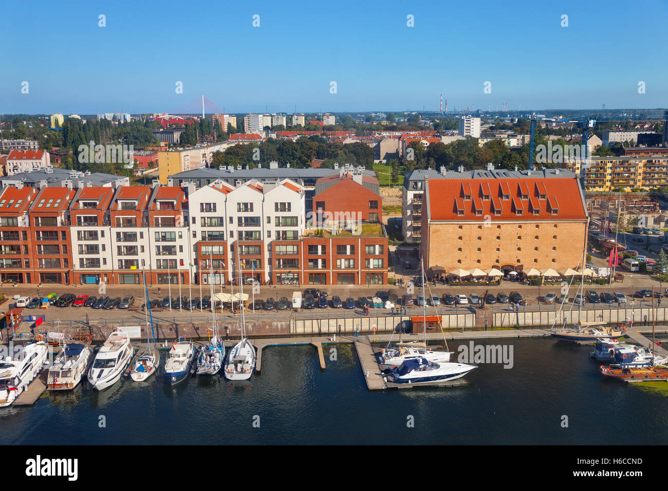 Gdansk city water boats hi-res stock photography and images - Alamy