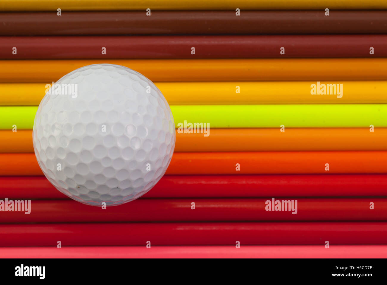 Golf ball line drawing hi-res stock photography and images - Alamy