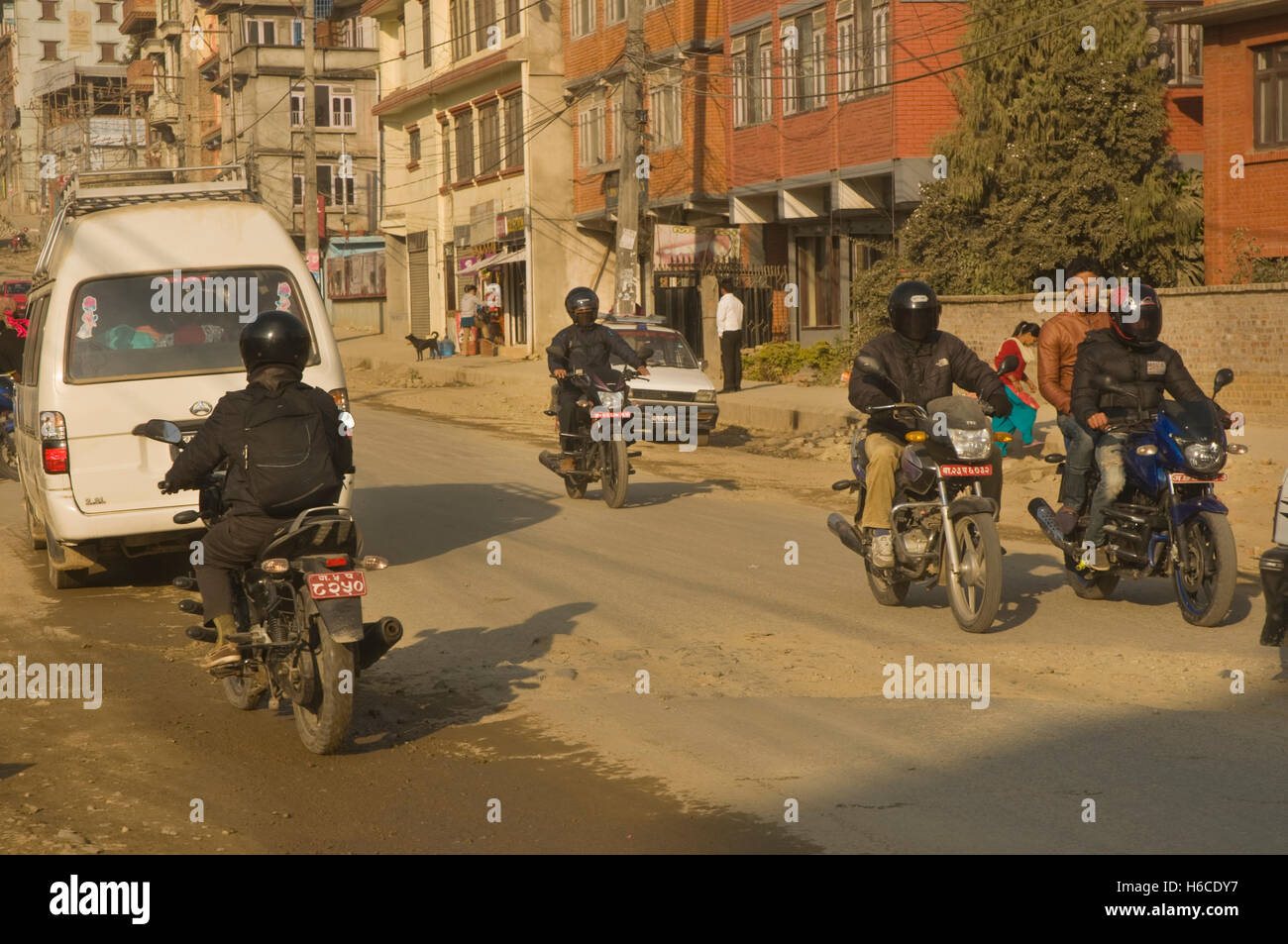 Kathmandu traffic jam hi-res stock photography and images - Alamy