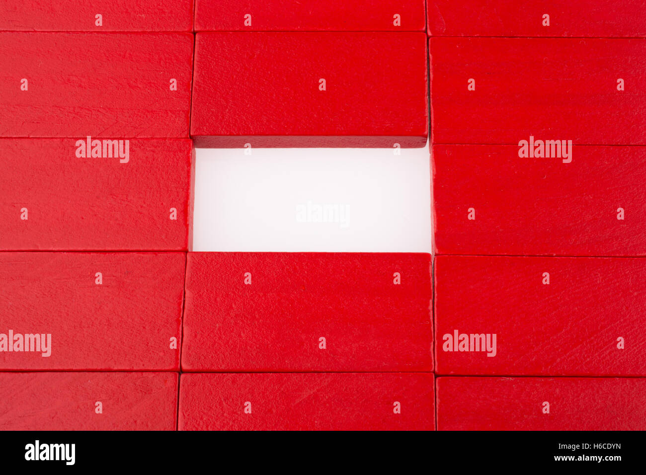 Colorful Domino Blocks on a white background Stock Photo - Alamy