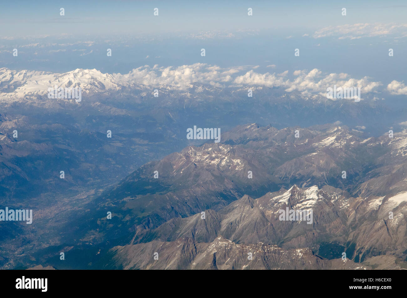 Aerial view Switzerland Stock Photo - Alamy