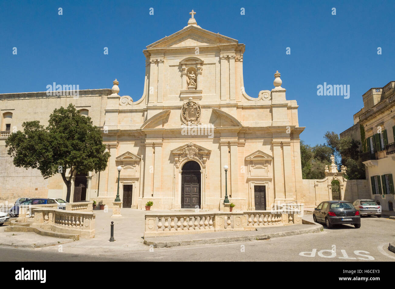Old town Ir-Rabat in Malta Stock Photo - Alamy