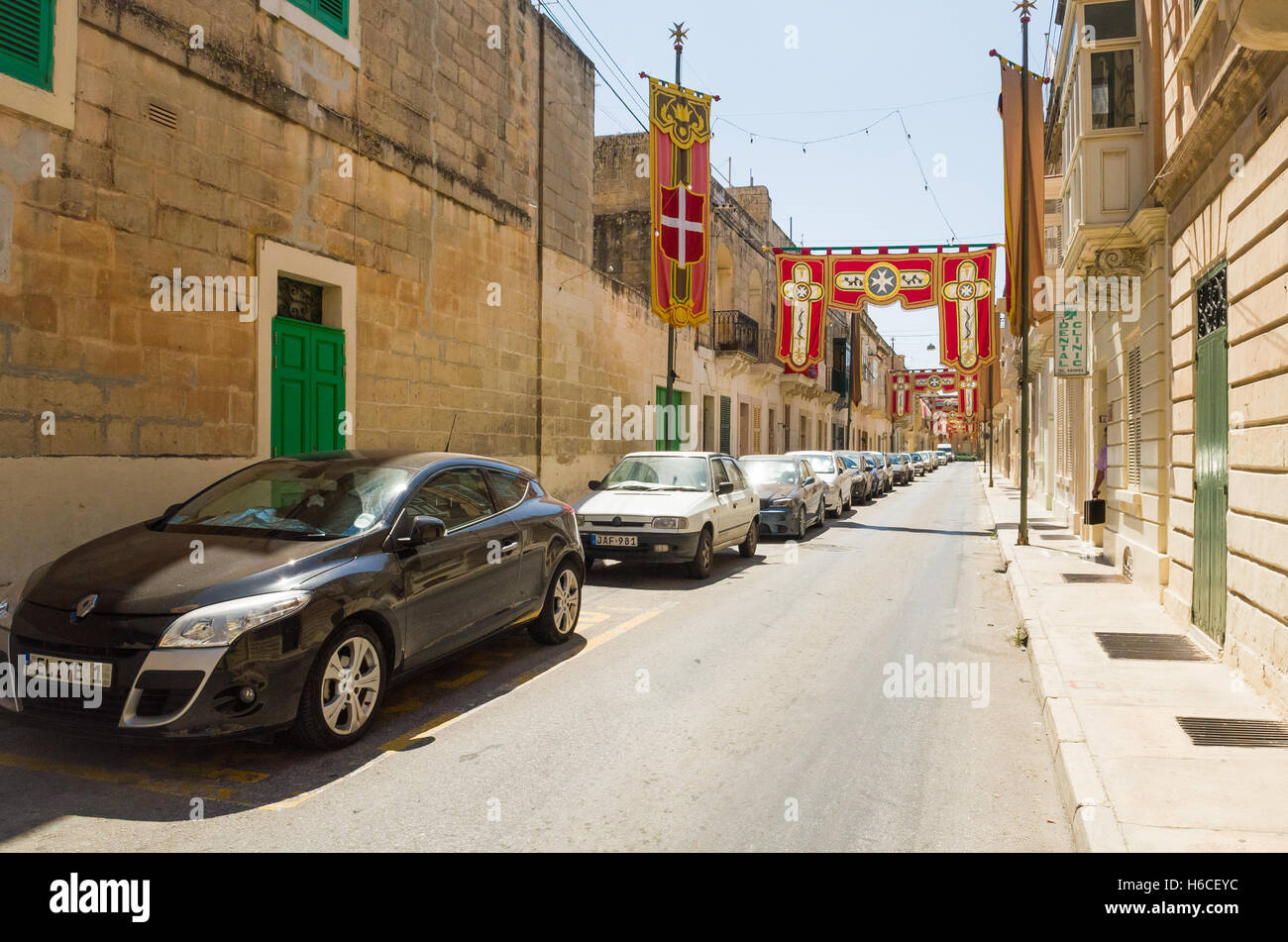 Old town Ir-Rabat in Malta Stock Photo - Alamy