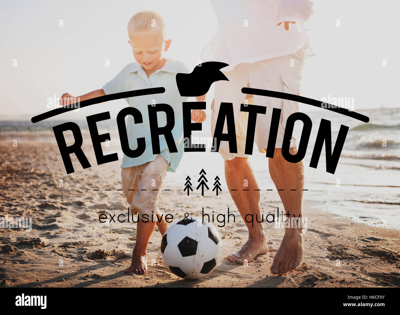 Happy Life Recreation Fun Concept Stock Photo - Alamy