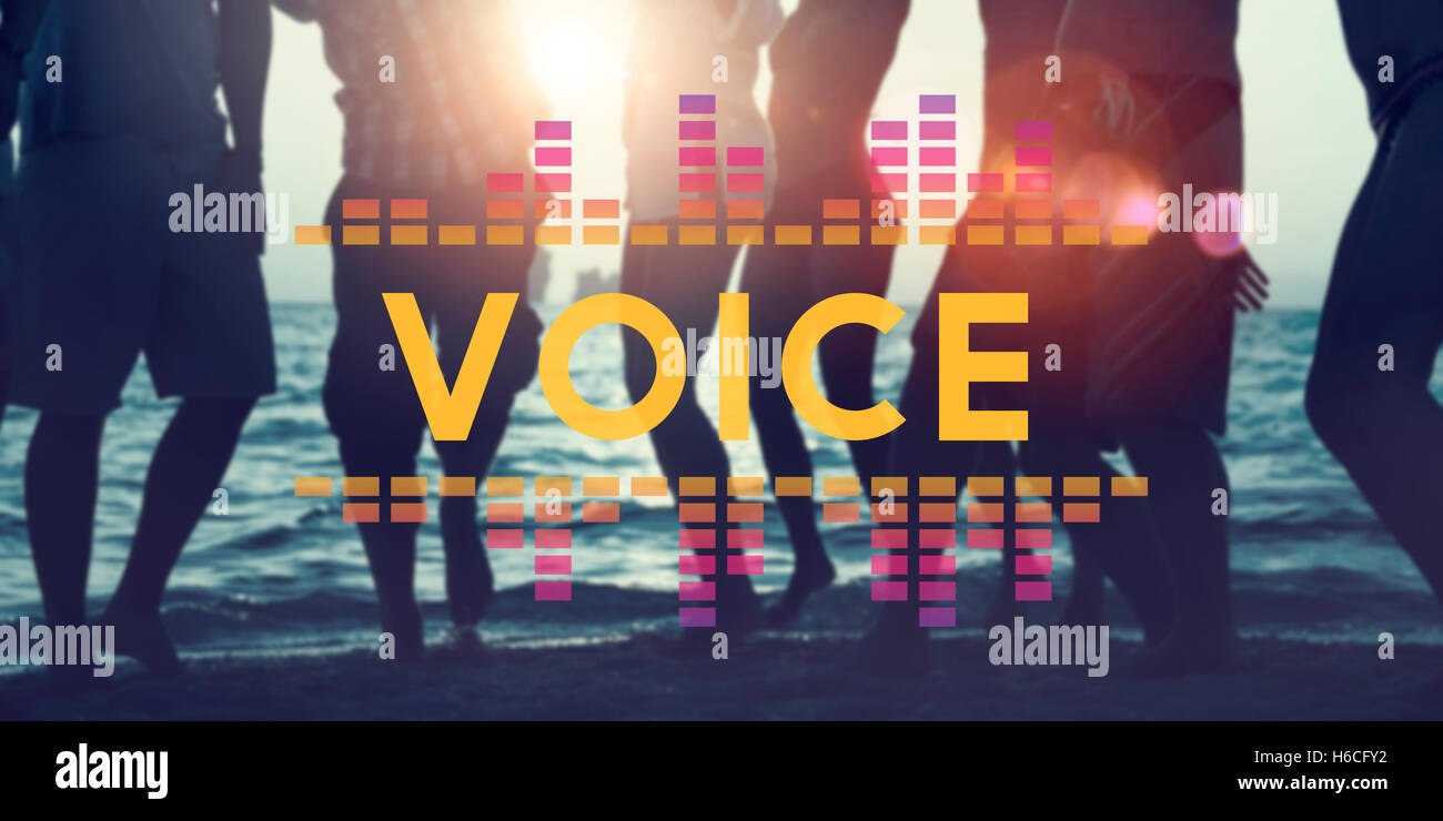 Audio Digital Equalizer Music Tunes Sound Wave Graphic Concept Stock ...