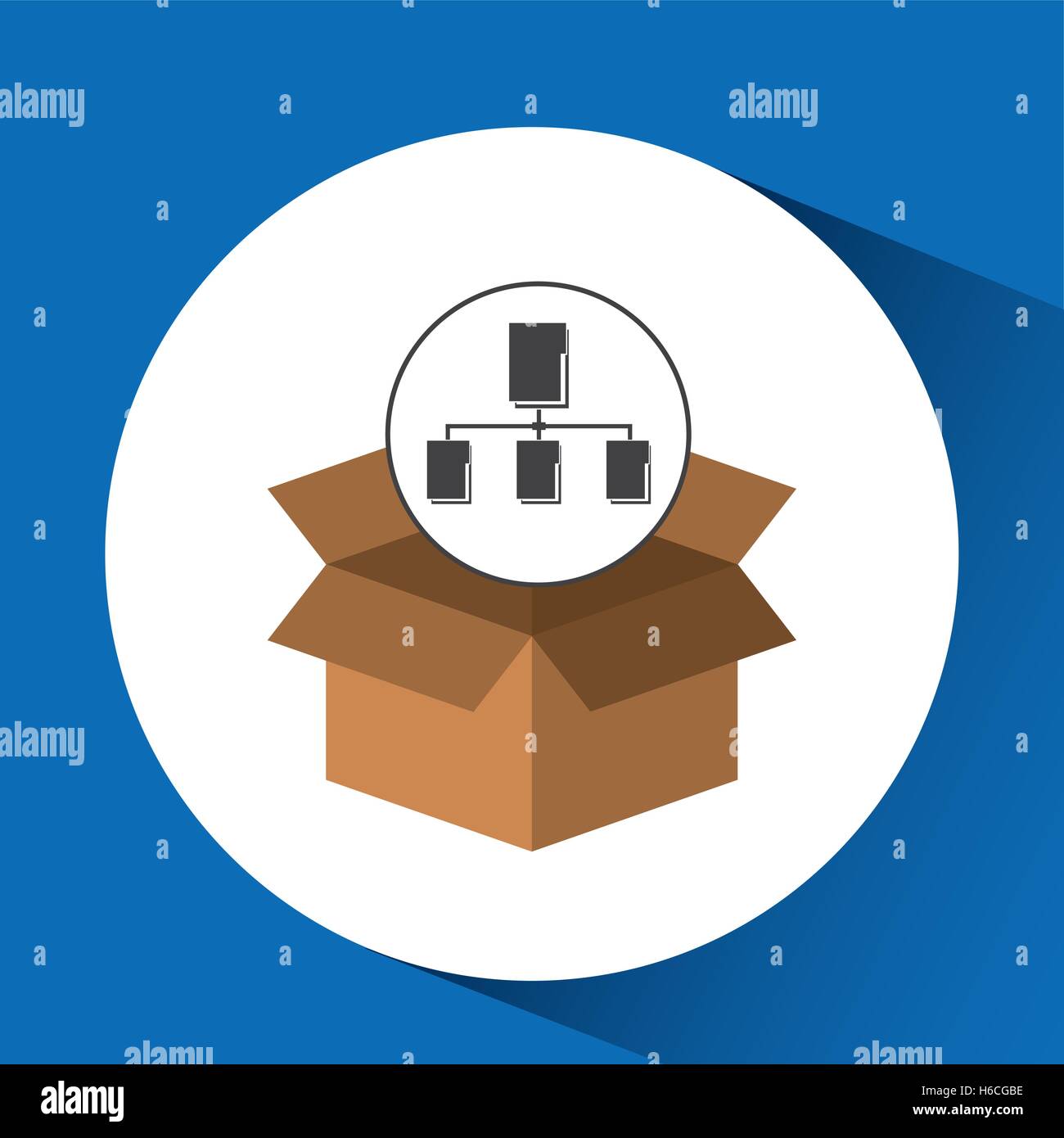 Character Man With Data Base System Design Stock Vector Image And Art Alamy