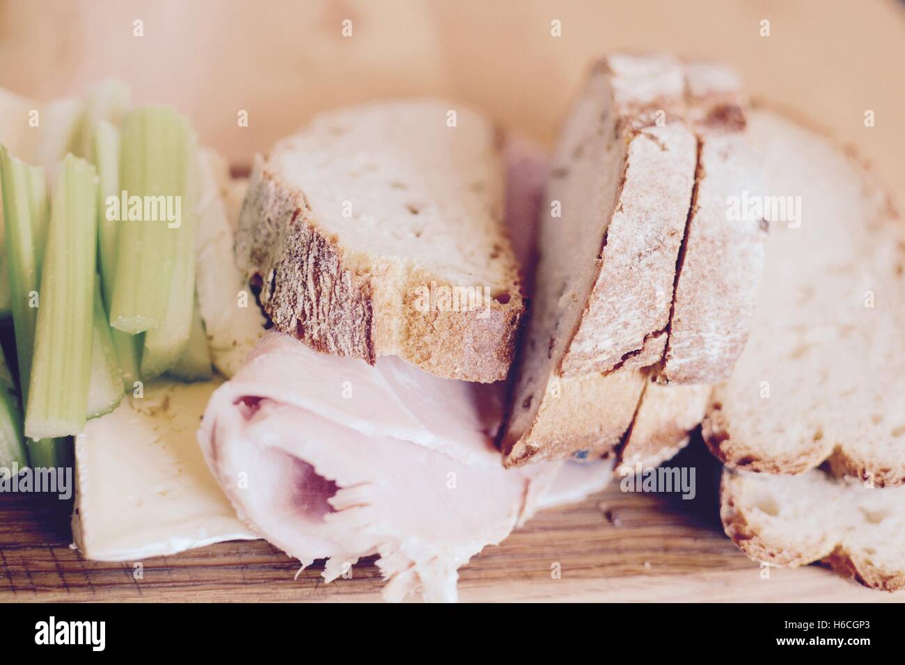 Artisan bread platter Stock Photo - Alamy