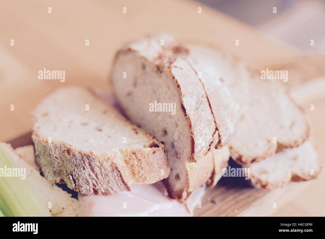 Artisan bread platter Stock Photo - Alamy