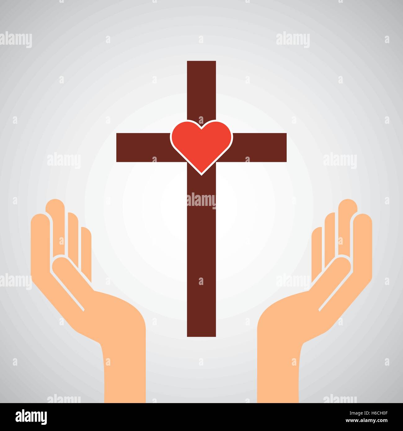 The tree of life and death christ Stock Vector Images - Alamy