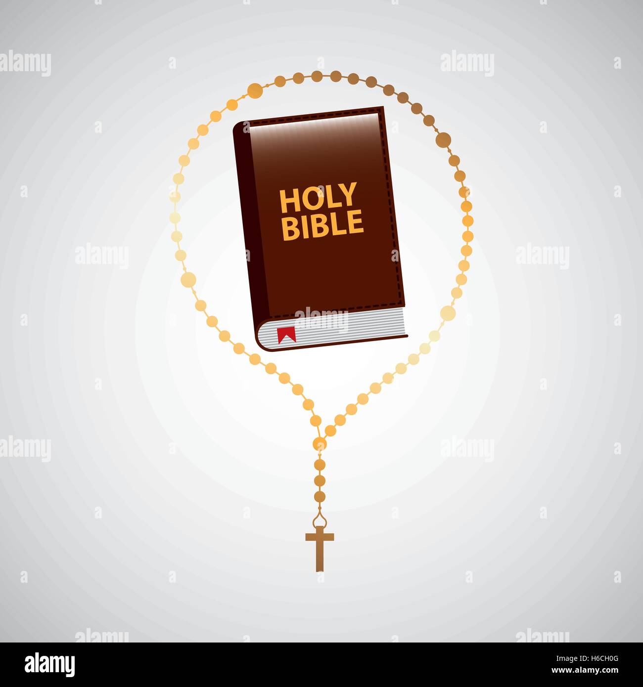 Rosary path Stock Vector Images - Alamy