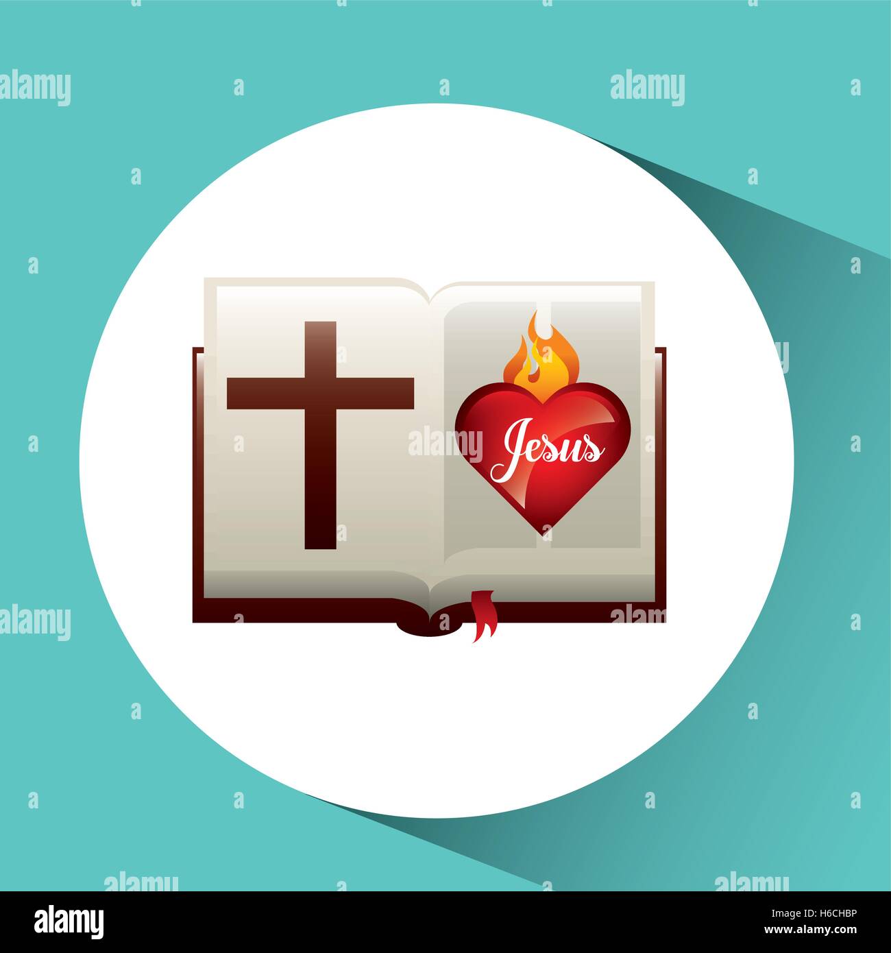 sacred heart jesus on bible design Stock Vector Image & Art - Alamy sacred heart jesus on bible design Stock Vector Image & Art - Alamy