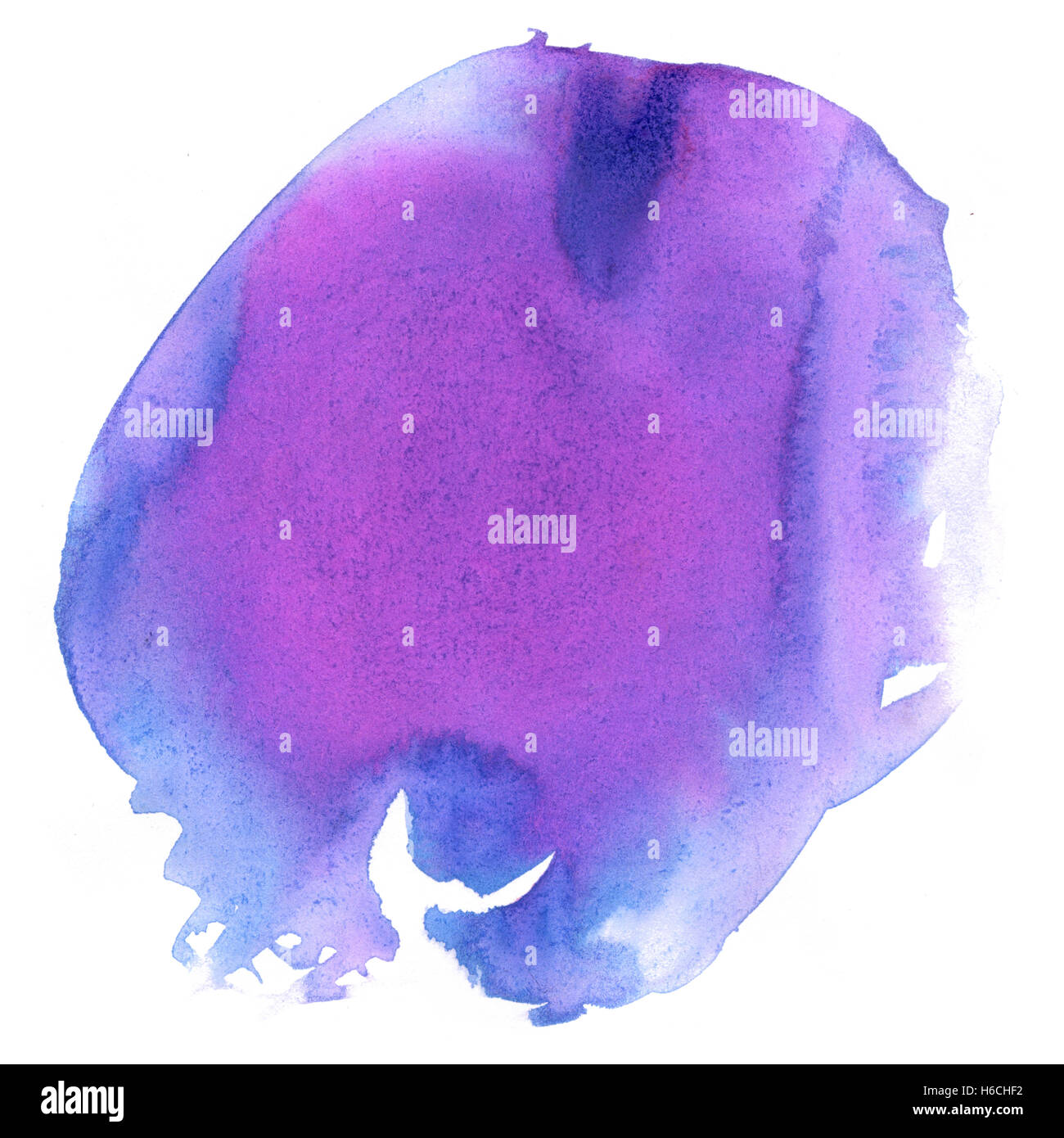Abstract blue purple watercolor splash hi-res stock photography and ...