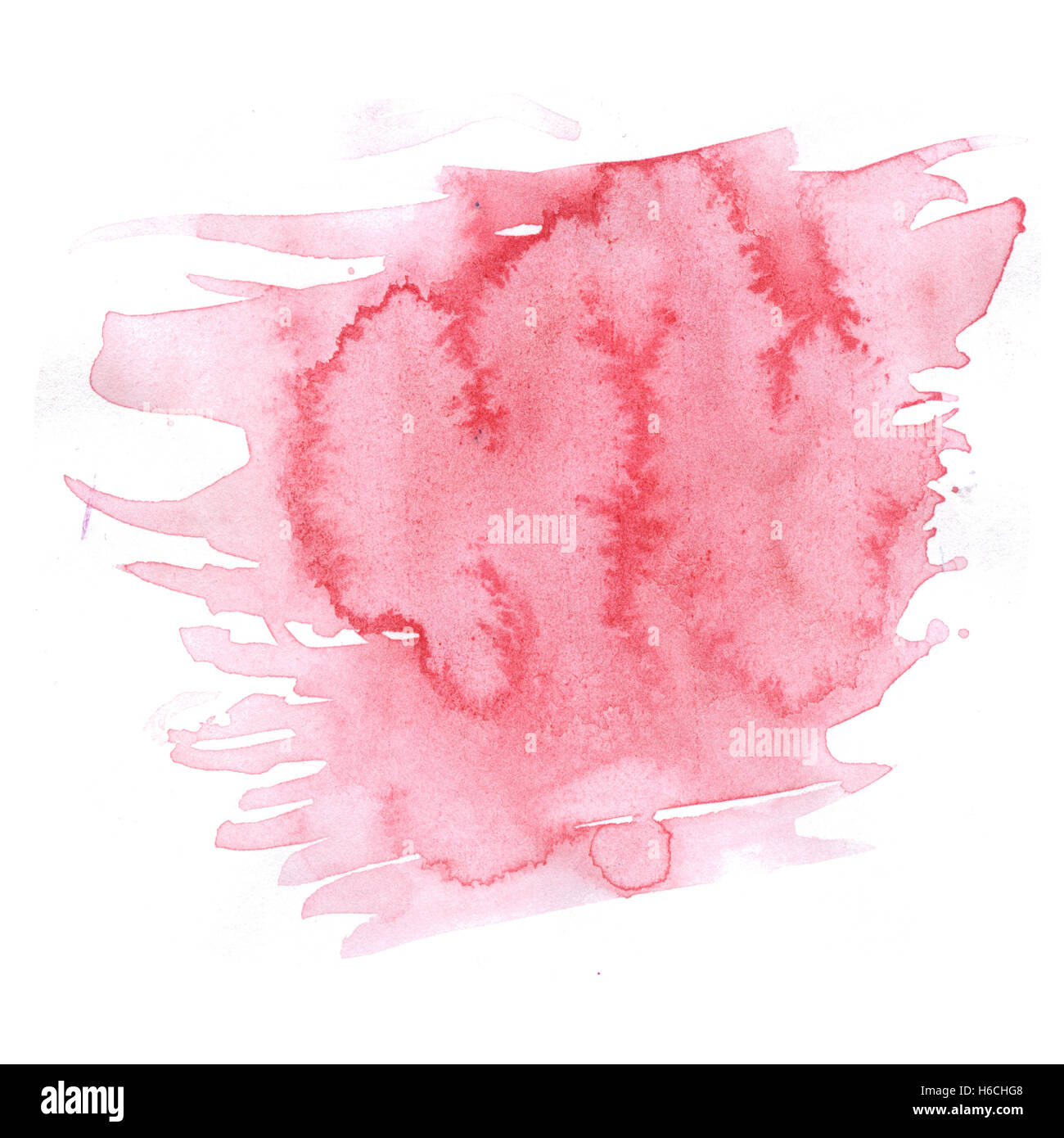 watercolor splash. watercolor abstract pink drop isolated blot for your ...
