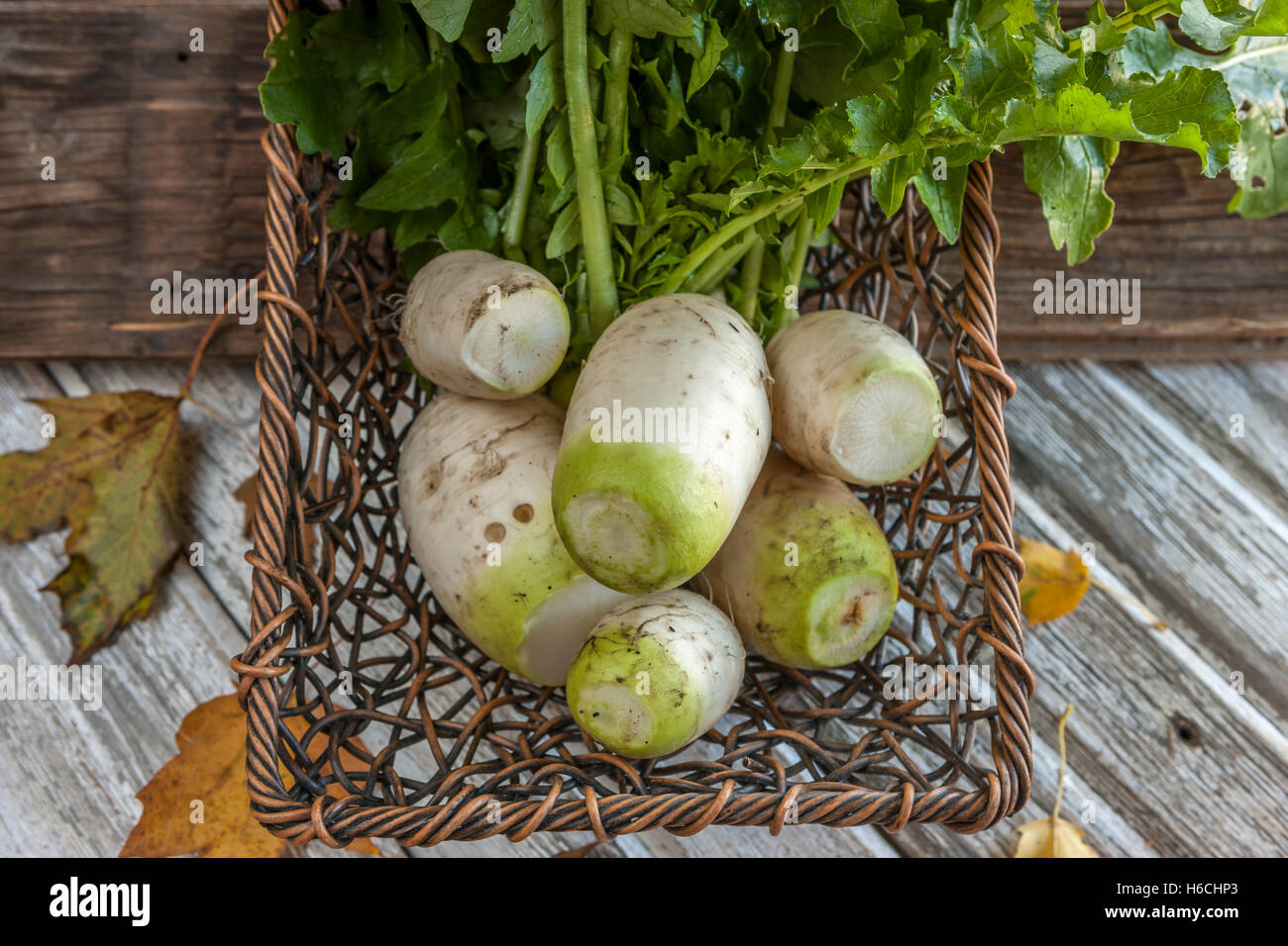 White whicker basket hi-res stock photography and images - Alamy
