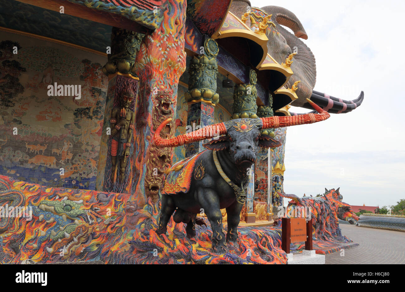 Mosaic elephant hi-res stock photography and images - Alamy