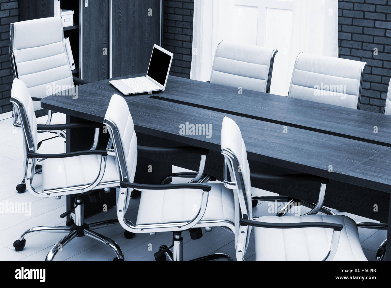 conference table in a modern office Stock Photo - Alamy