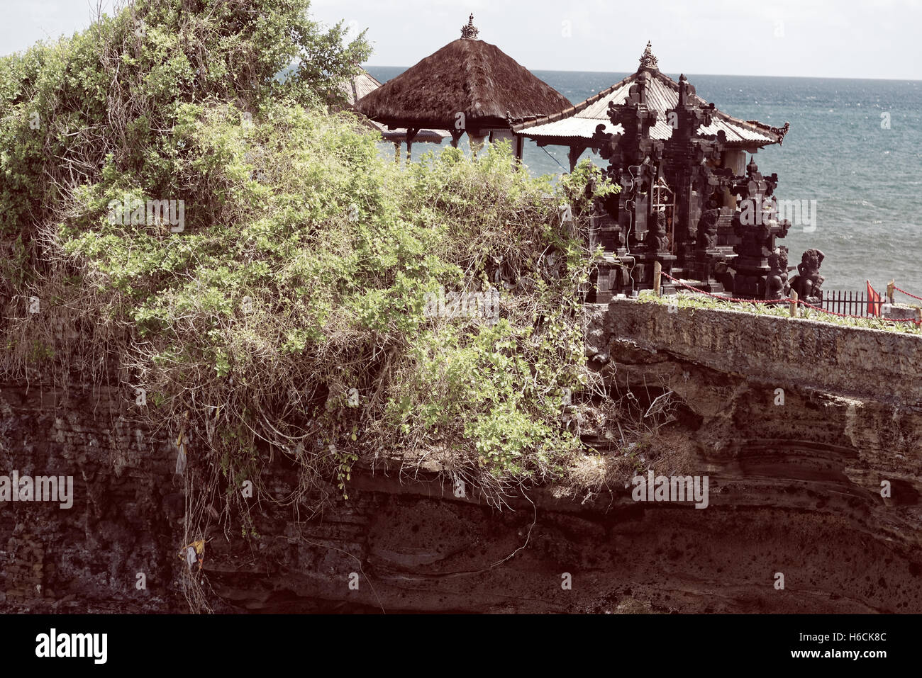 Temple on a Cliff Stock Photo - Alamy